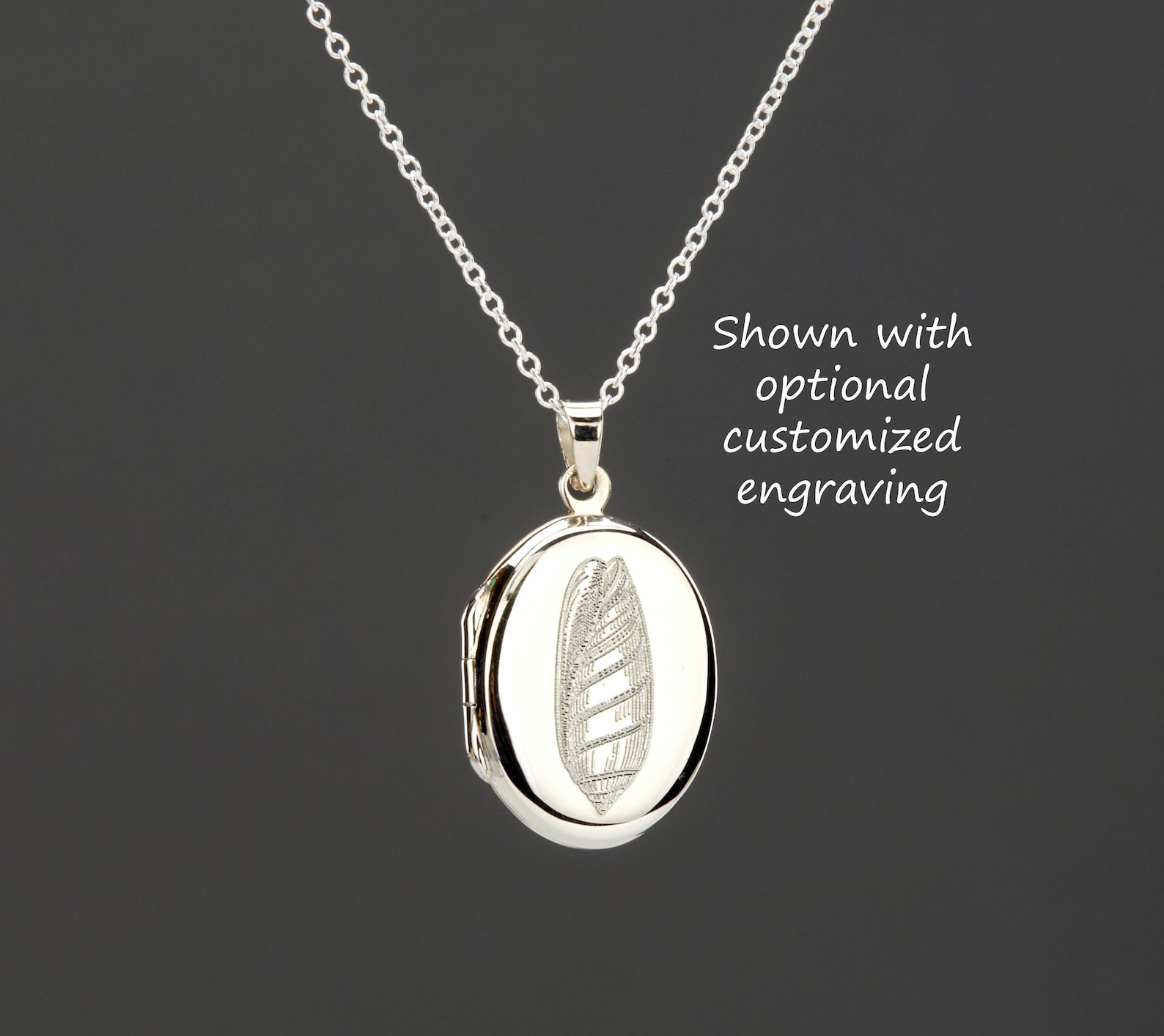 Dime Size Sterling Silver Oval Locket With Photo,remembrance Locket ...