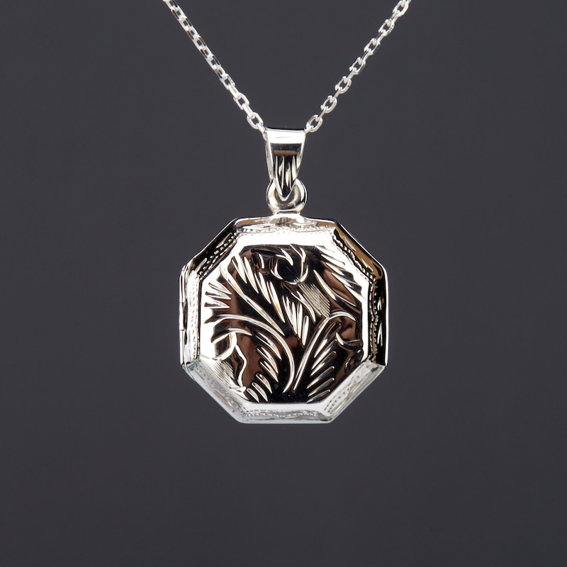 Large Square Locket - Etsy