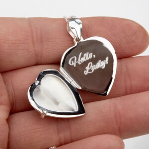 Sterling Silver Heart Urn Locket With Photo,ash Locket,cremation Remain ...