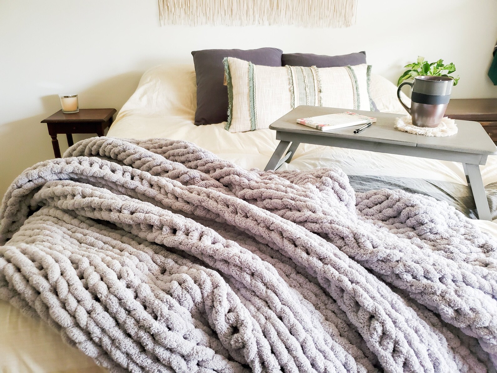 Chunky Knit Blanket Chunky Blanket Knit Blanket Chunky Knit | Etsy