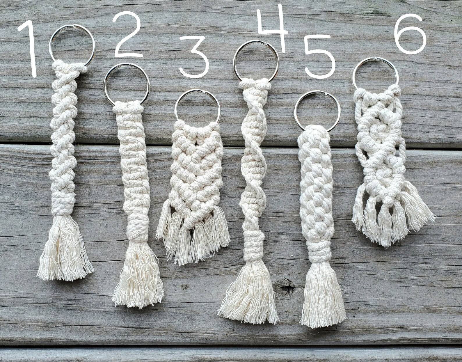 Mini Macrame Gift Set Macrame Gift Set Macrame Keychain - Etsy