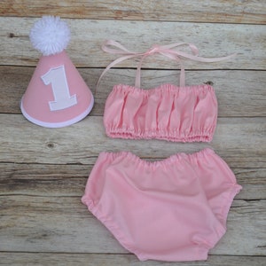 Girl Cake Smash Outfit Girl Birthday Outfit Girl 1st - Etsy