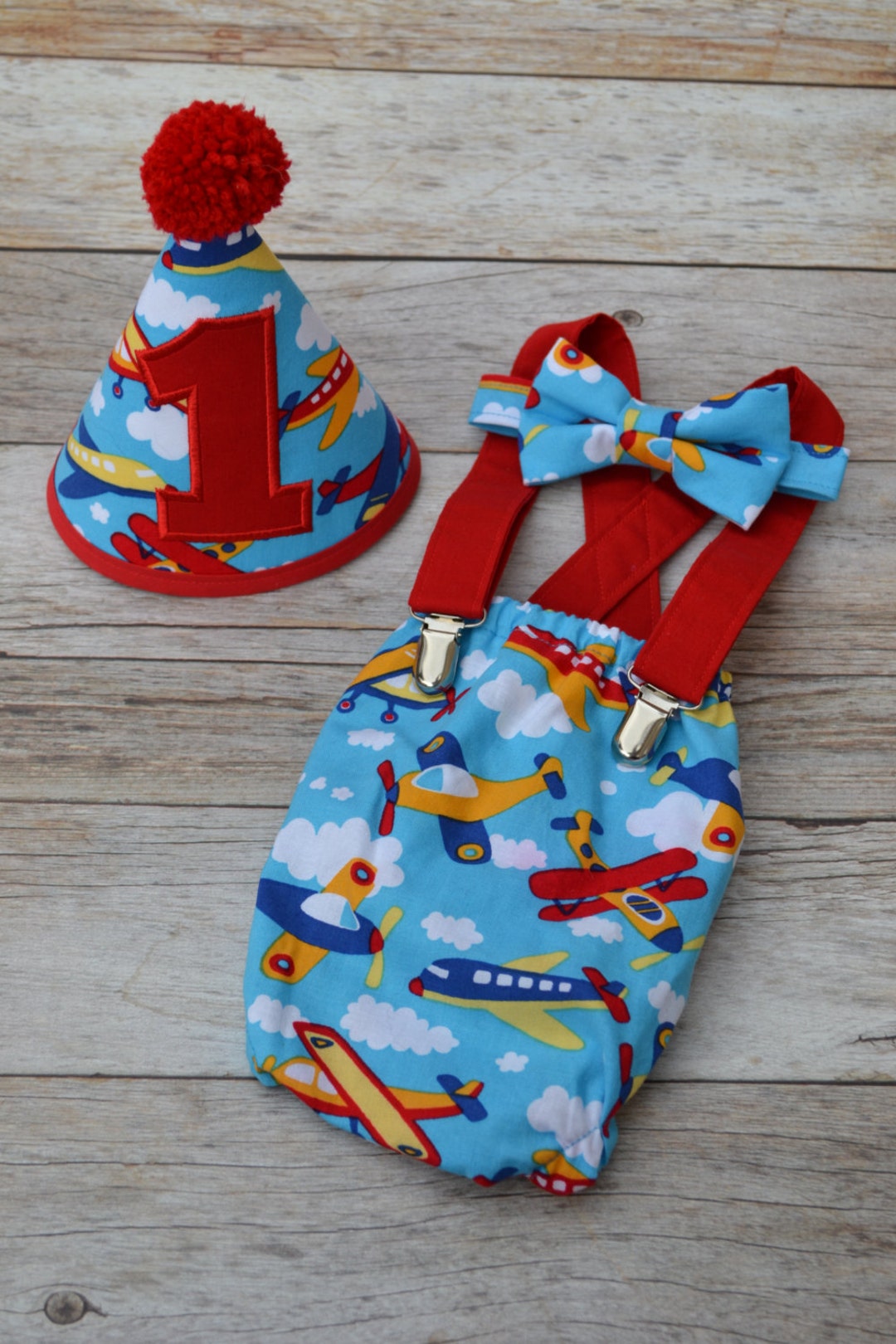 Boy Cake Smash Outfit, Airplane Cake Smash Outfit, Time Flies Cake ...