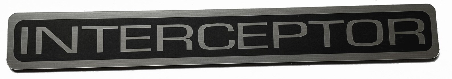 Interceptor Badge Emblem Stick-on 6.6in X 0.8in - Etsy