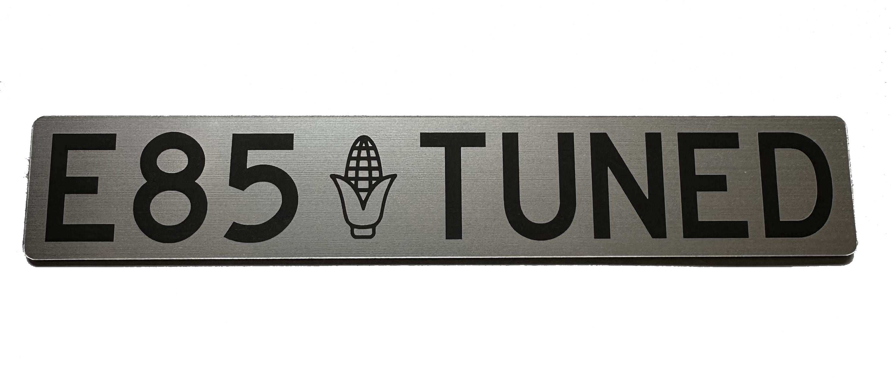 E85 Tuned Corn V.1 Ethanol Badge Emblem Stick-on 5.8in X 0.9in - Etsy