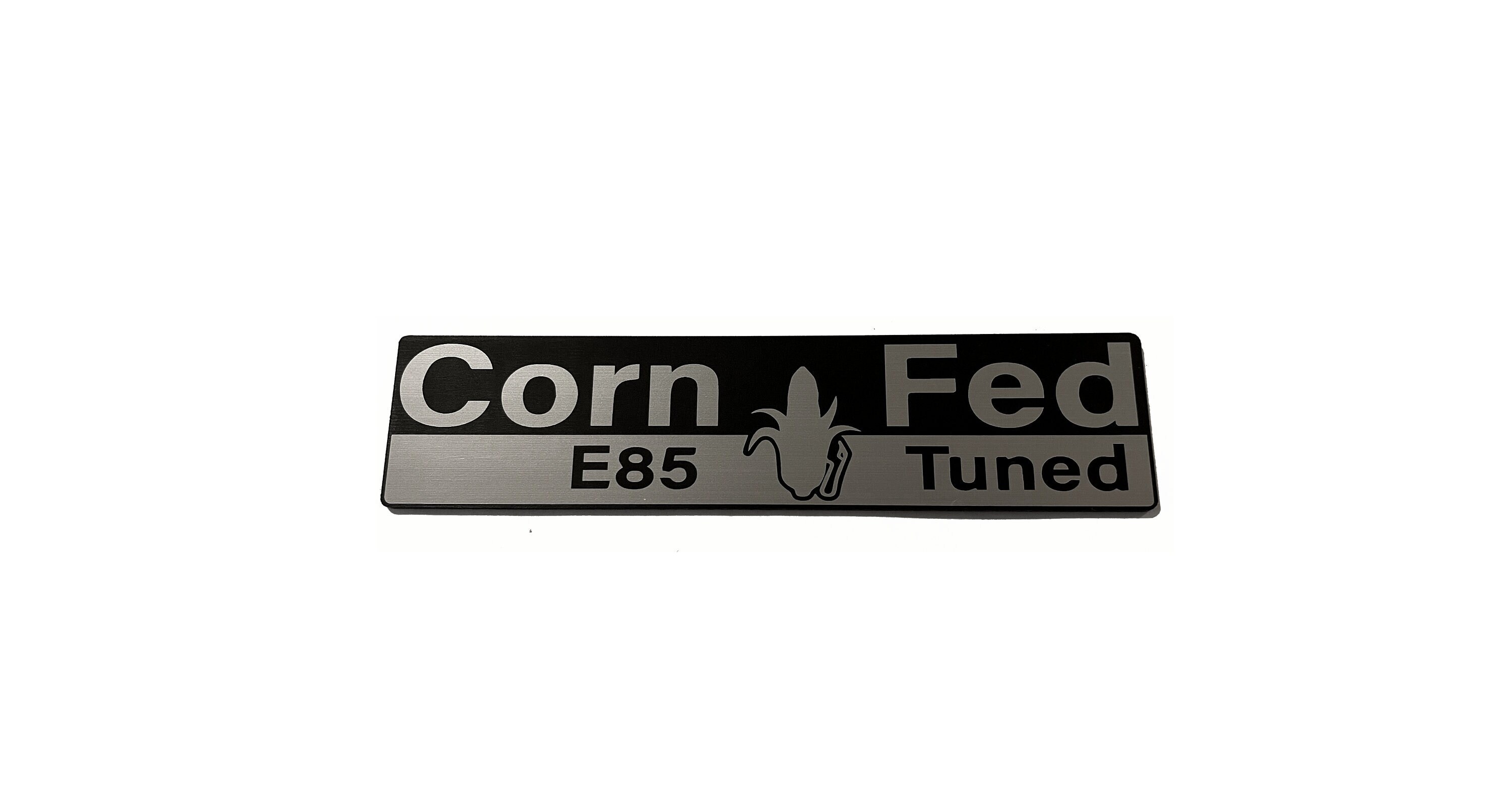 Corn Fed E85 Tuned Ethanol Badge Emblem Stick-on 5.5in X 1.3in - Etsy