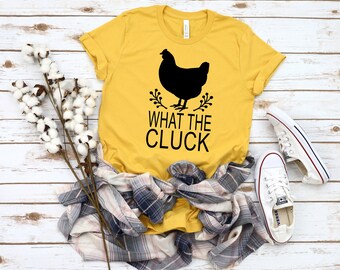 What the Cluck Shirt - Etsy