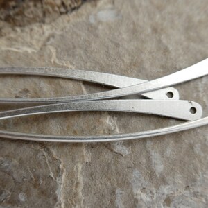 Oxidized Silver Curved Spikes Pins 70x1mm-2 Spikes Metal - Etsy