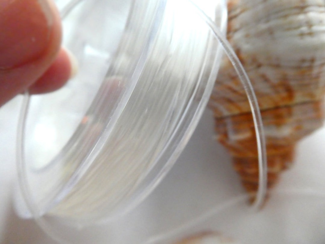 Stretch Clear Elastic Cord-1mm Beading Cord-clear Elastic Cord-jewelry ...