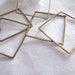 Raw Brass Square Link 30mm Jewelry Making Findings-6 Pcs-metal Square ...