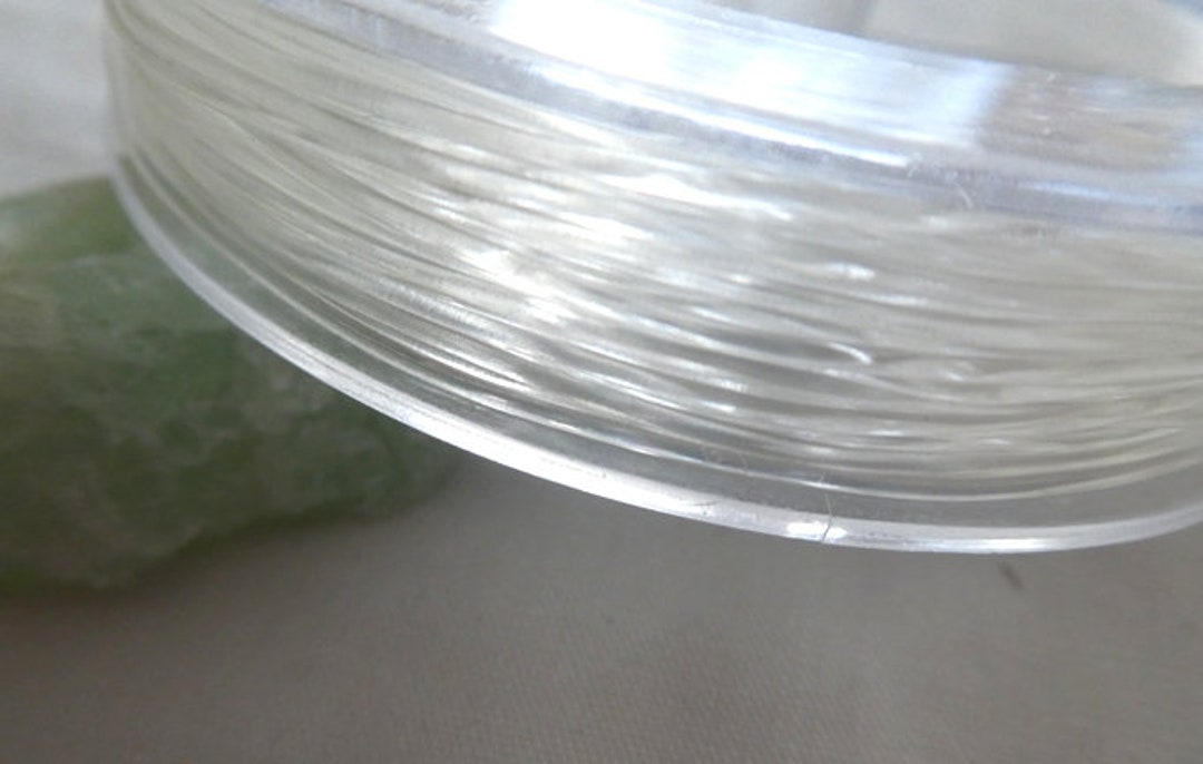 Stretch Clear Elastic Cord-1mm Beading Cord-clear Elastic Cord-jewelry ...