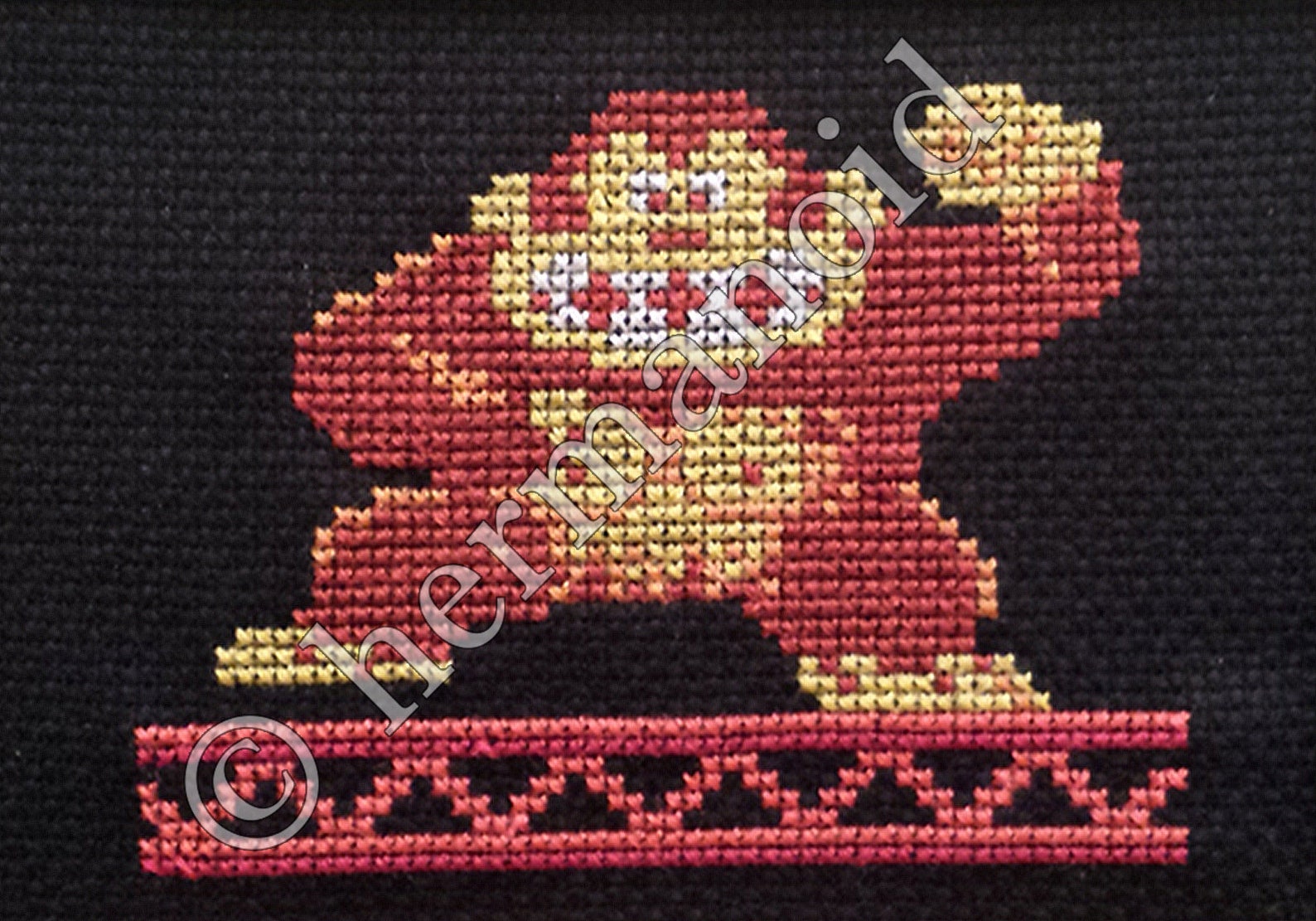 Cross Stitch Pattern - "donkey Kong" - Etsy