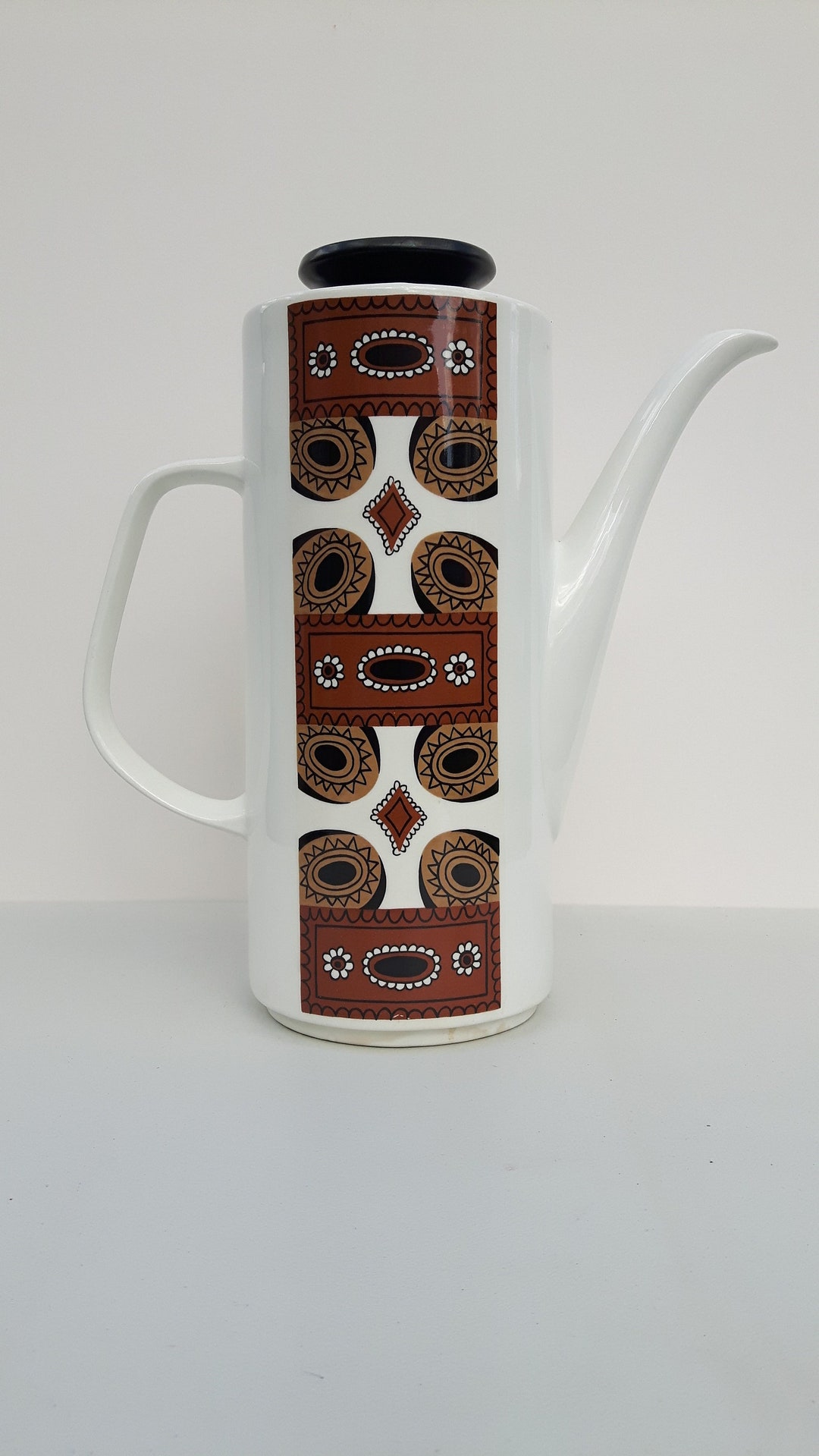 Maori Design JG Meakin Coffee Pot - Etsy UK