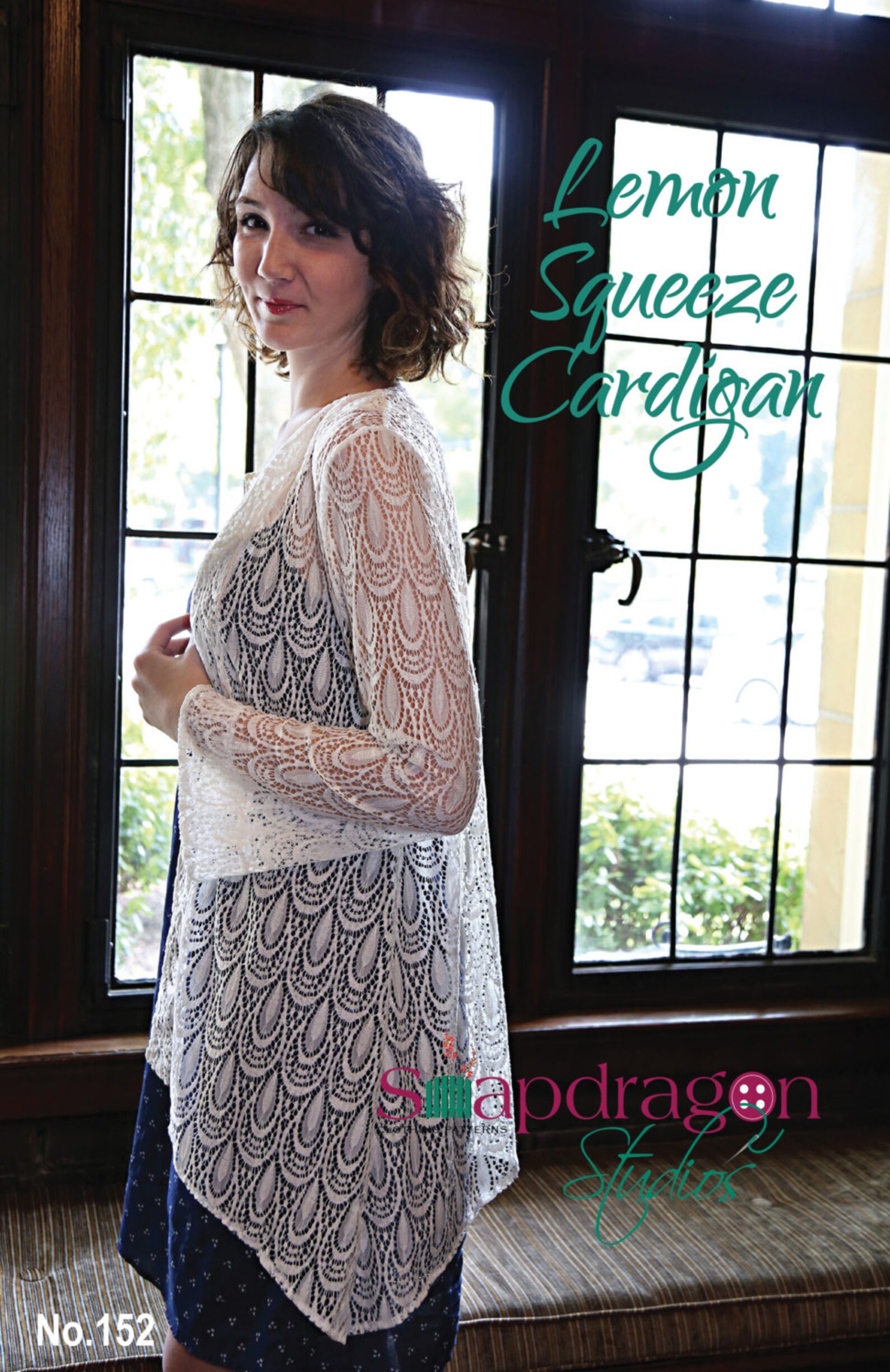 Printed Pattern Lemon Squeeze Cardigan by Snapdragon Studios - Etsy