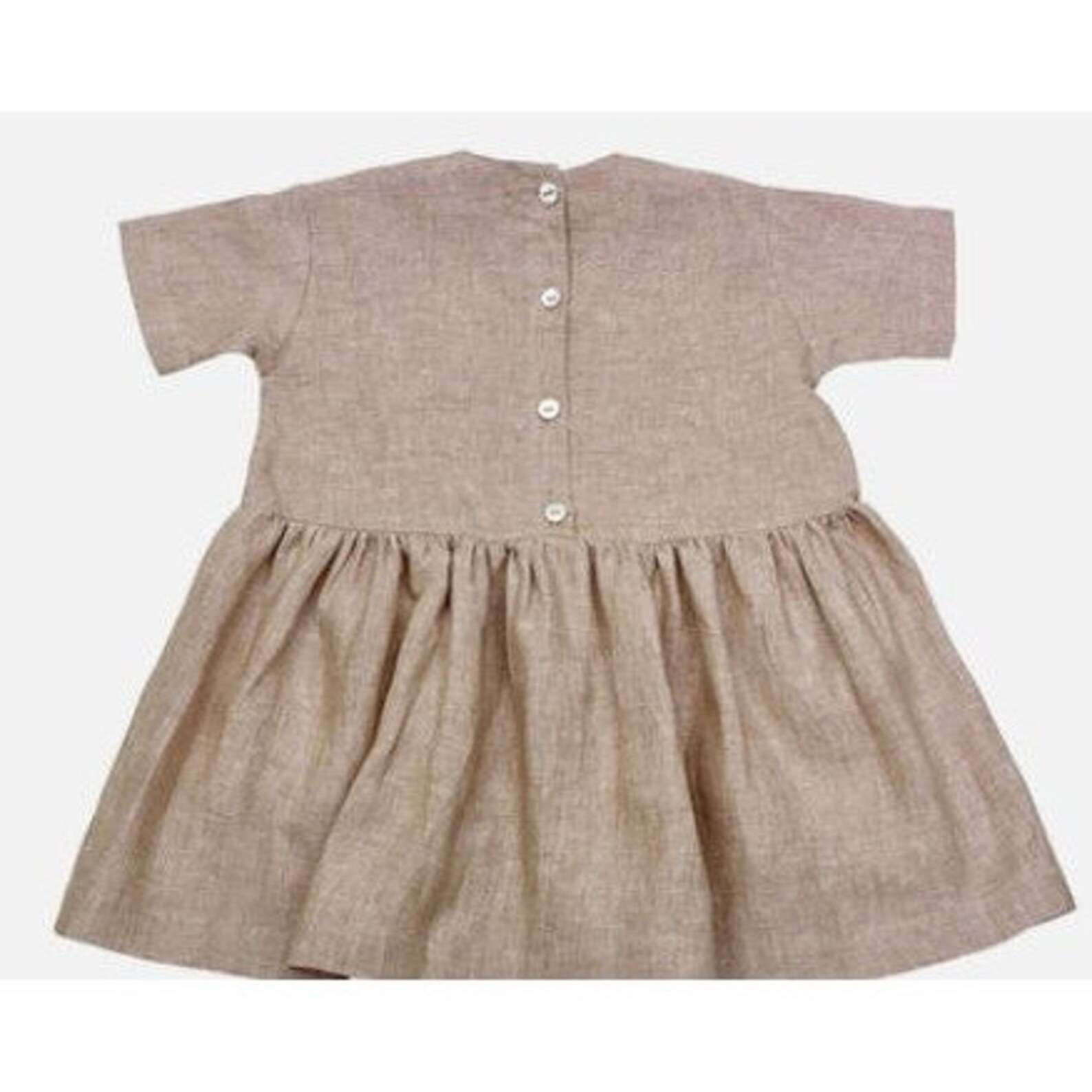 Girls Size 18-36 Months as We Grow Beautiful 100% Linen Dress - Etsy