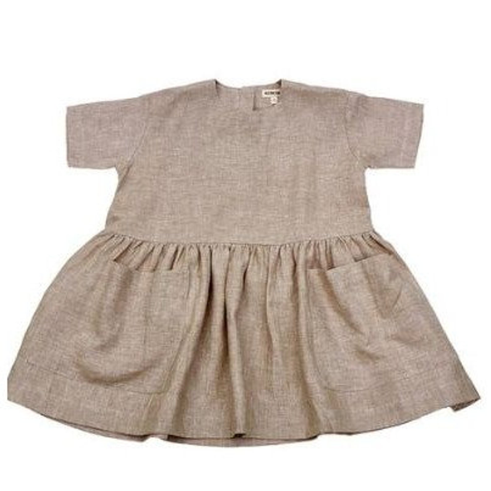 Girls Size 18-36 Months as We Grow Beautiful 100% Linen Dress - Etsy