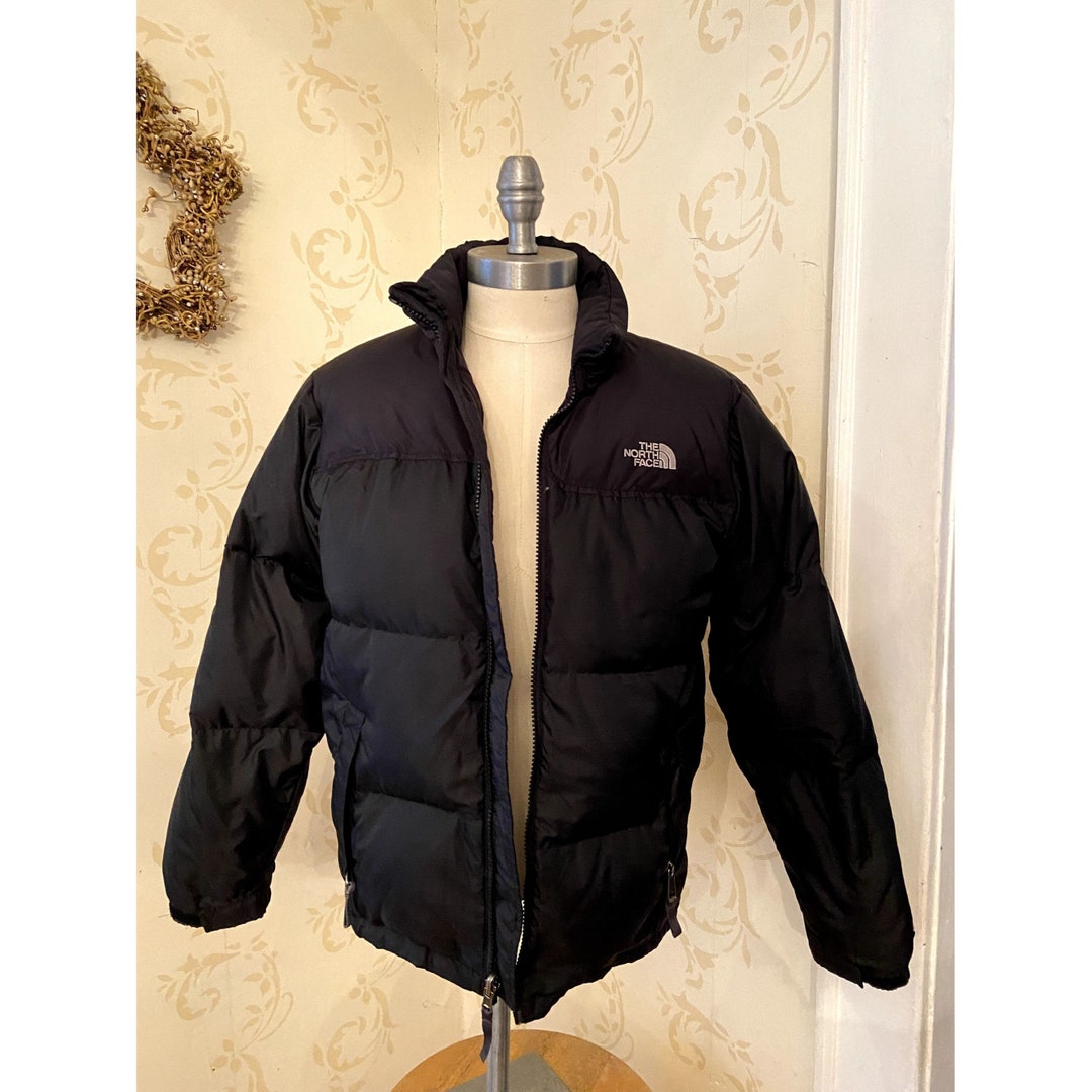 The North Face TNF Puffer 600 Fill Nuptse Boys Medium - Etsy