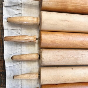 Primitive Vintage Wood Rolling Pin Collection - Etsy