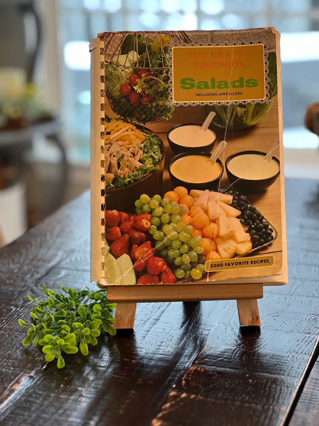 Vintage 1970 the Grange Cookbook Salads Including Appetizers Recipes - Etsy