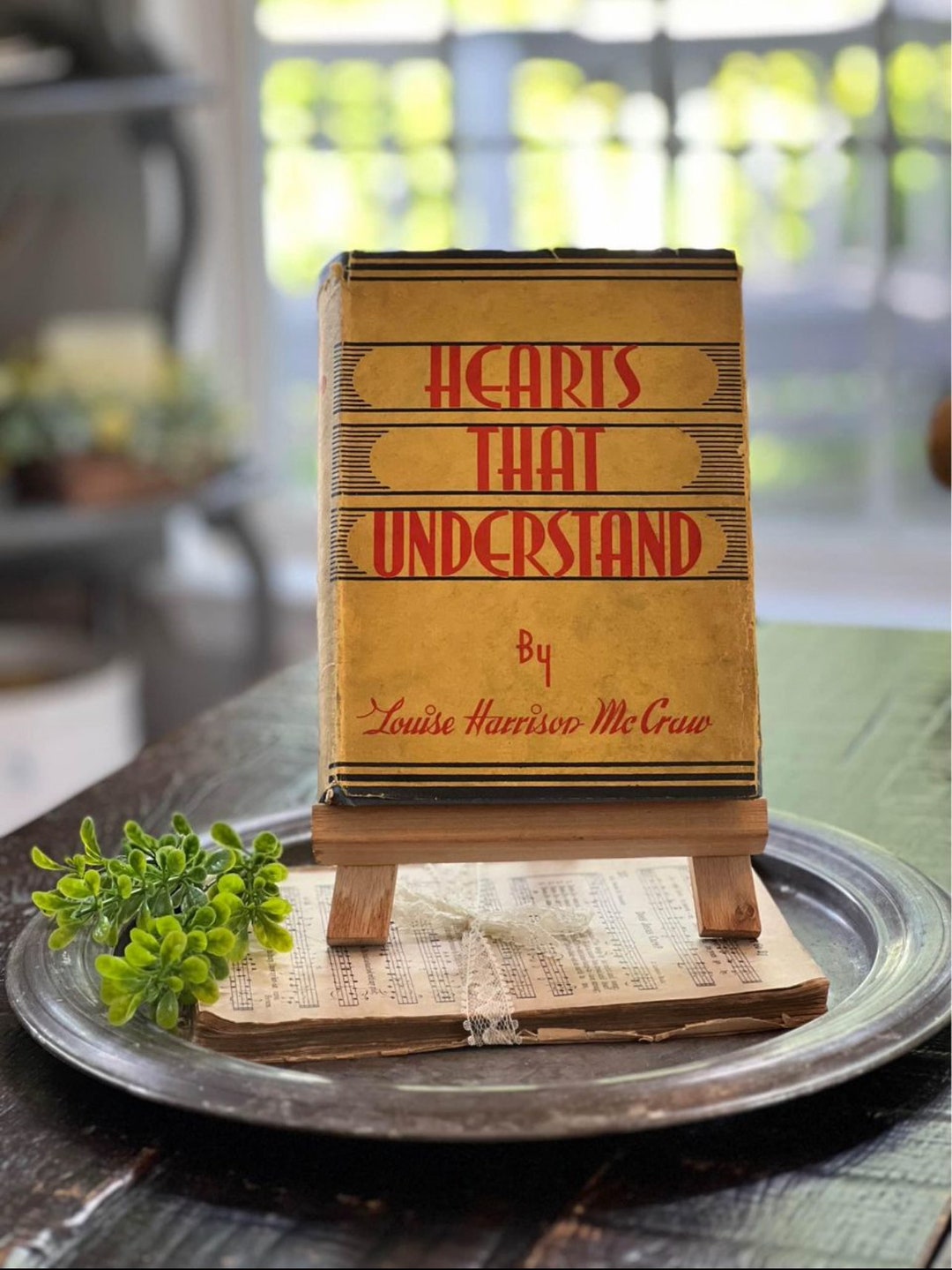 Vintage 1936 Hearts That Understand by Louise Harrison Mccraw Hardcover ...