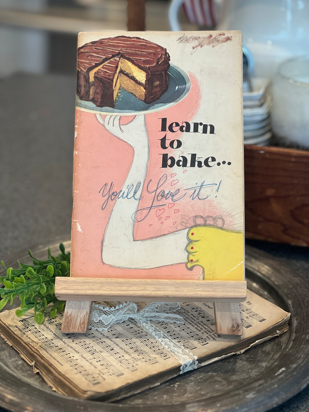 Vintage 1947 Learn to Bake You’ll Love It Recipe Cook Book - Etsy