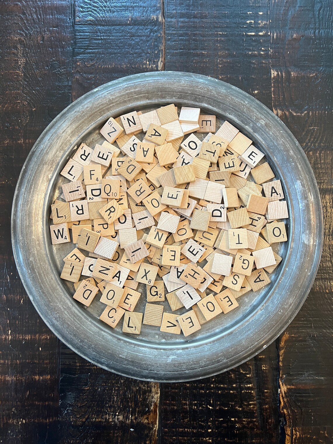 Vintage Scrabble Letter Tiles Farmhouse Decor Lot of 200 Tiles - Etsy