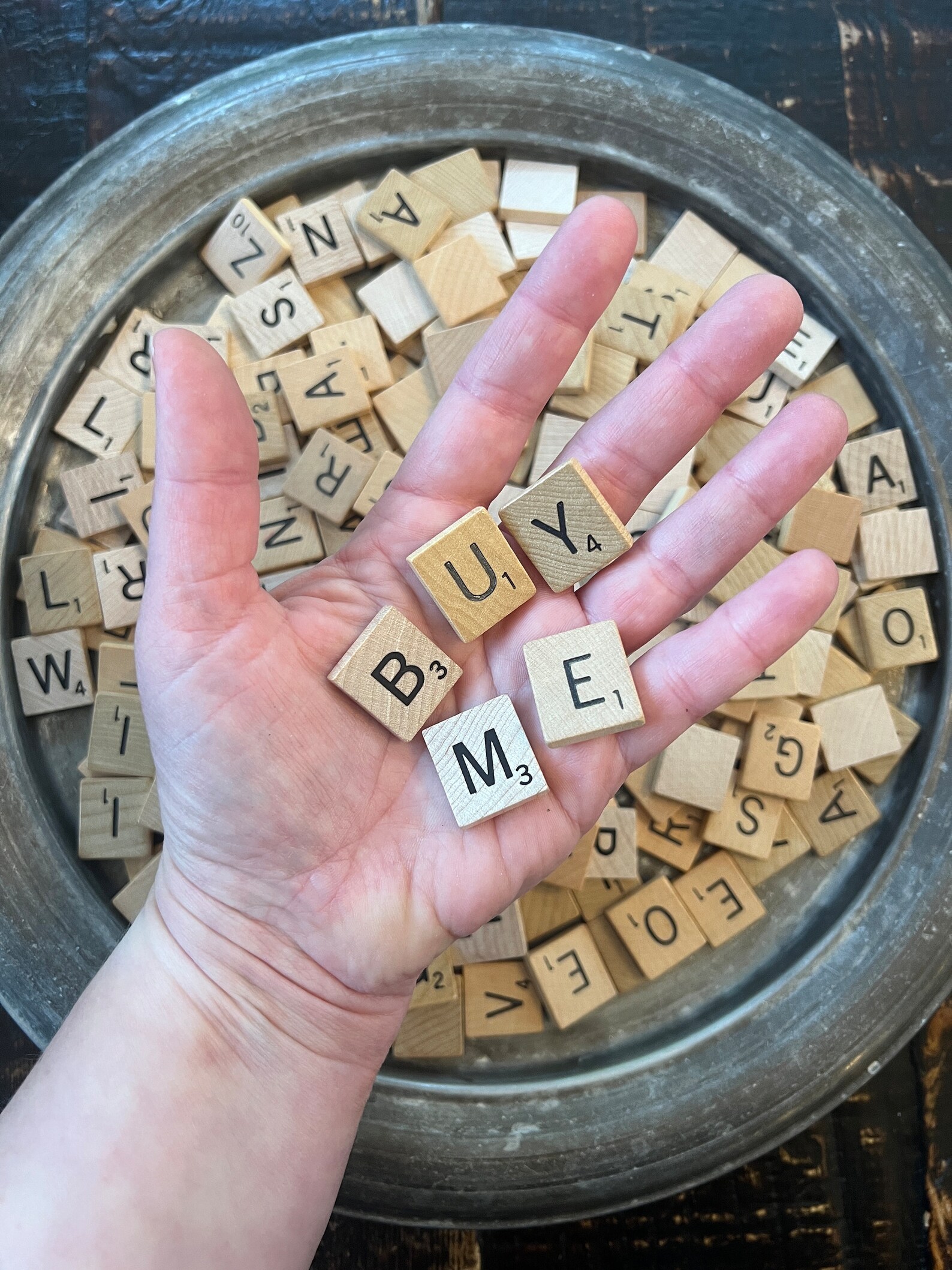 Vintage Scrabble Letter Tiles Farmhouse Decor Lot of 200 Tiles - Etsy