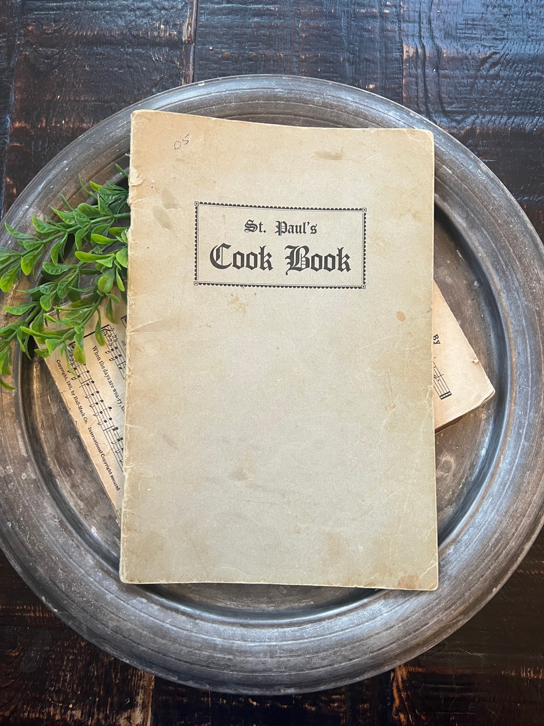 Vintage 1939 St. Paul’s Recipe Cook Book - Etsy