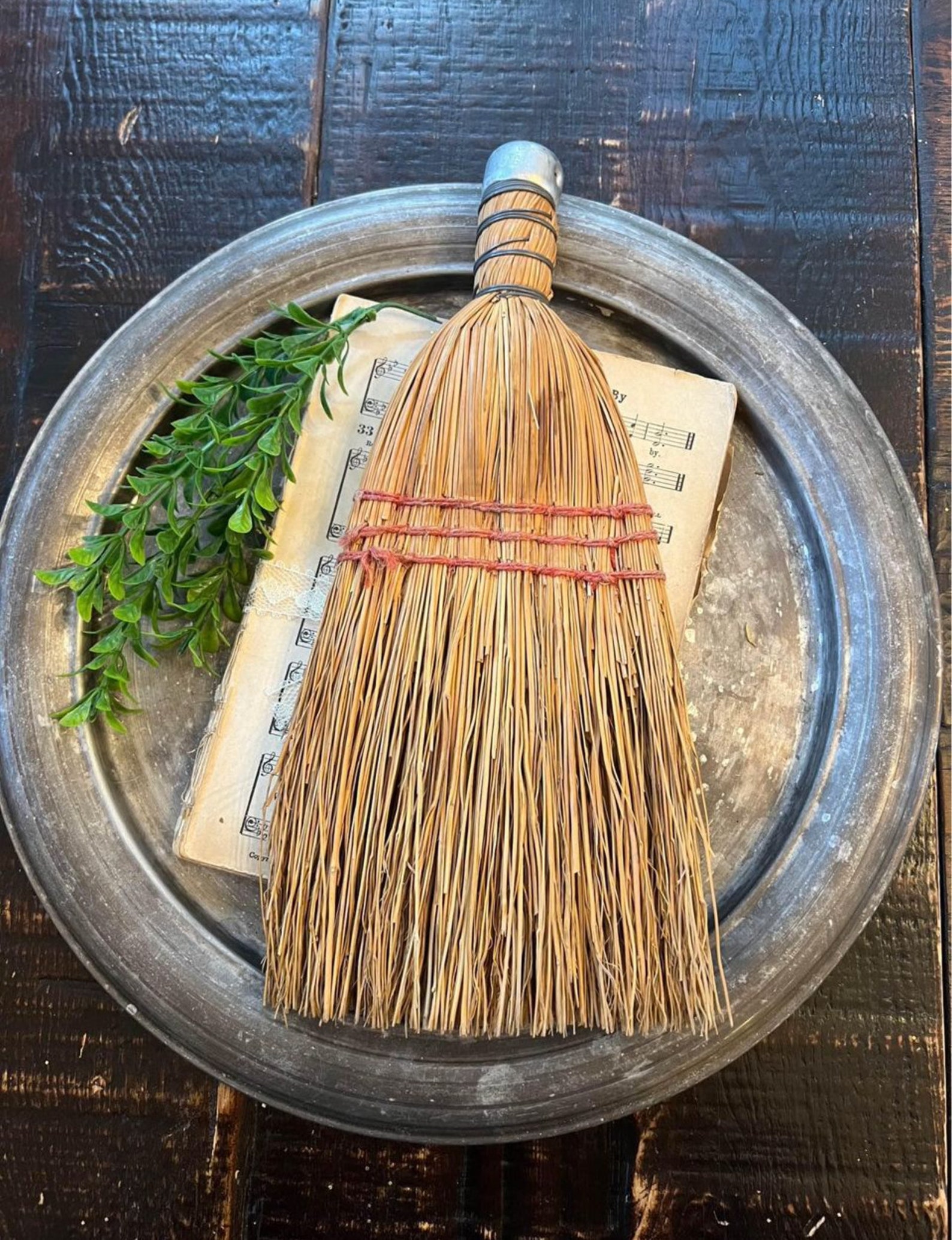 Vintage Hand Whisk Broom Antique Farmhouse Decor - Etsy