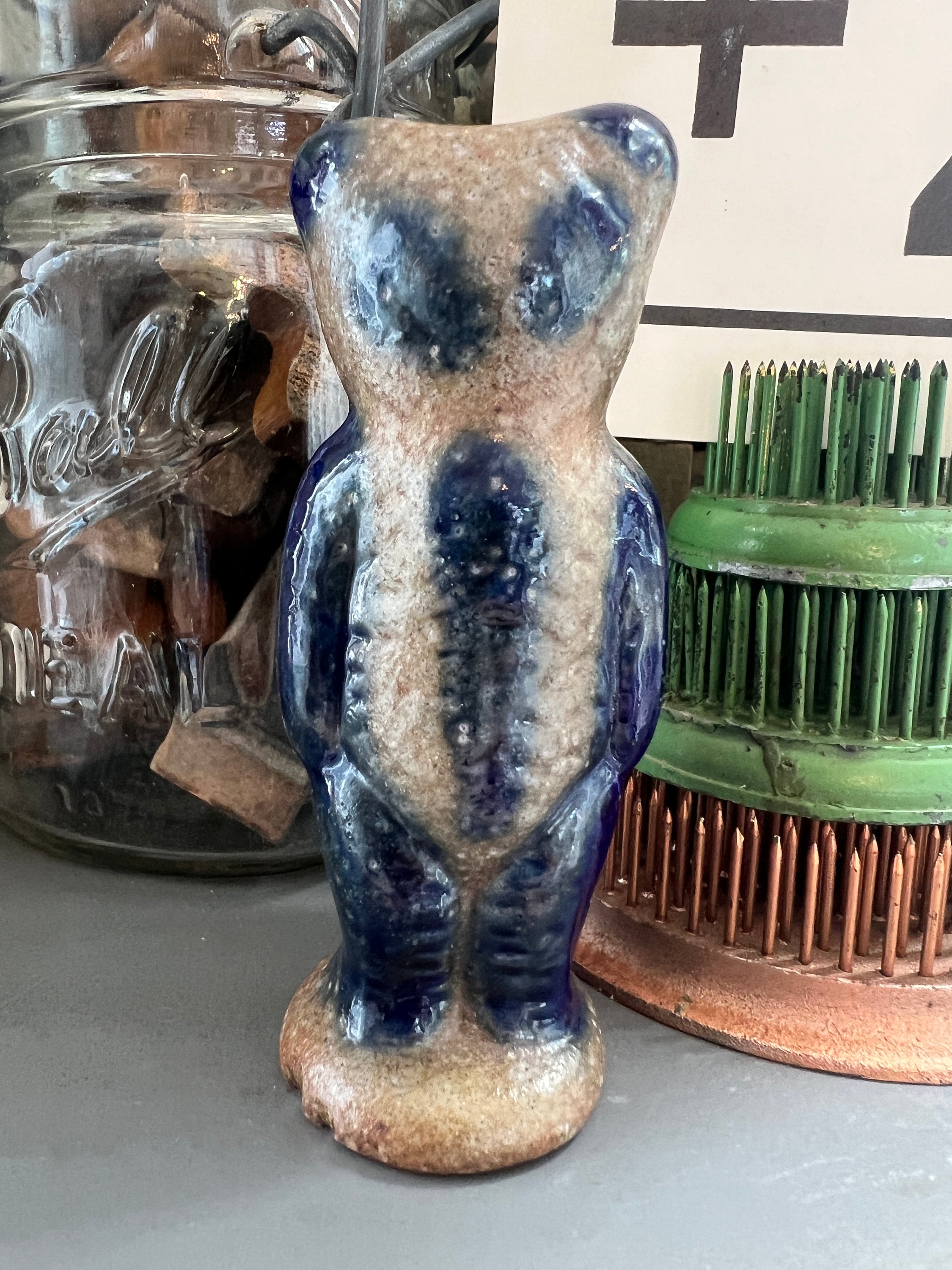 Vintage Beaumont Brothers Pottery Bear Figurine - Etsy