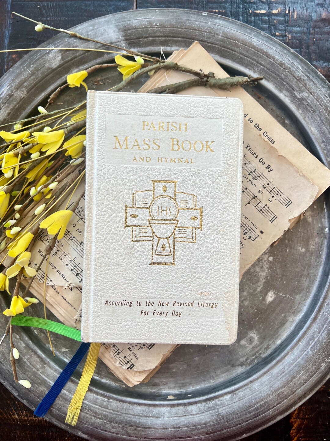Vintage 1967 Parish Mass Book and Hymnal Book - Etsy