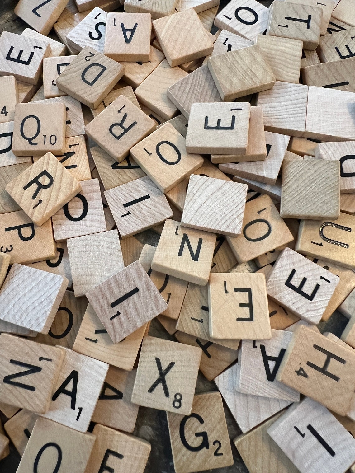 Vintage Scrabble Letter Tiles Farmhouse Decor Lot of 200 Tiles - Etsy