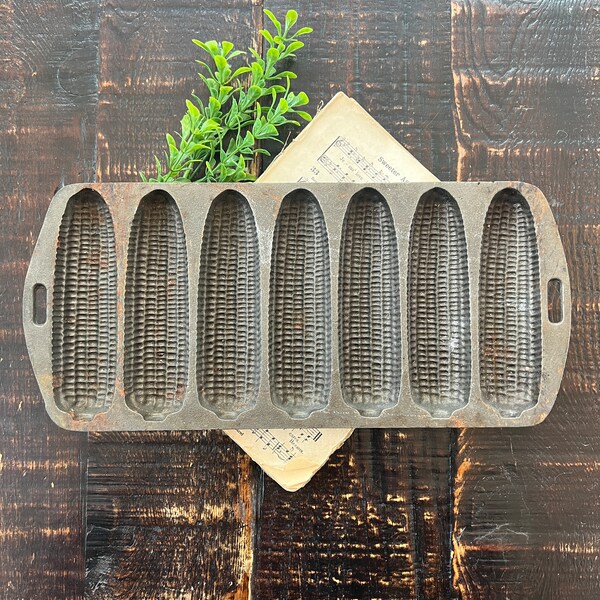 Cast Iron Corn Mold - Etsy
