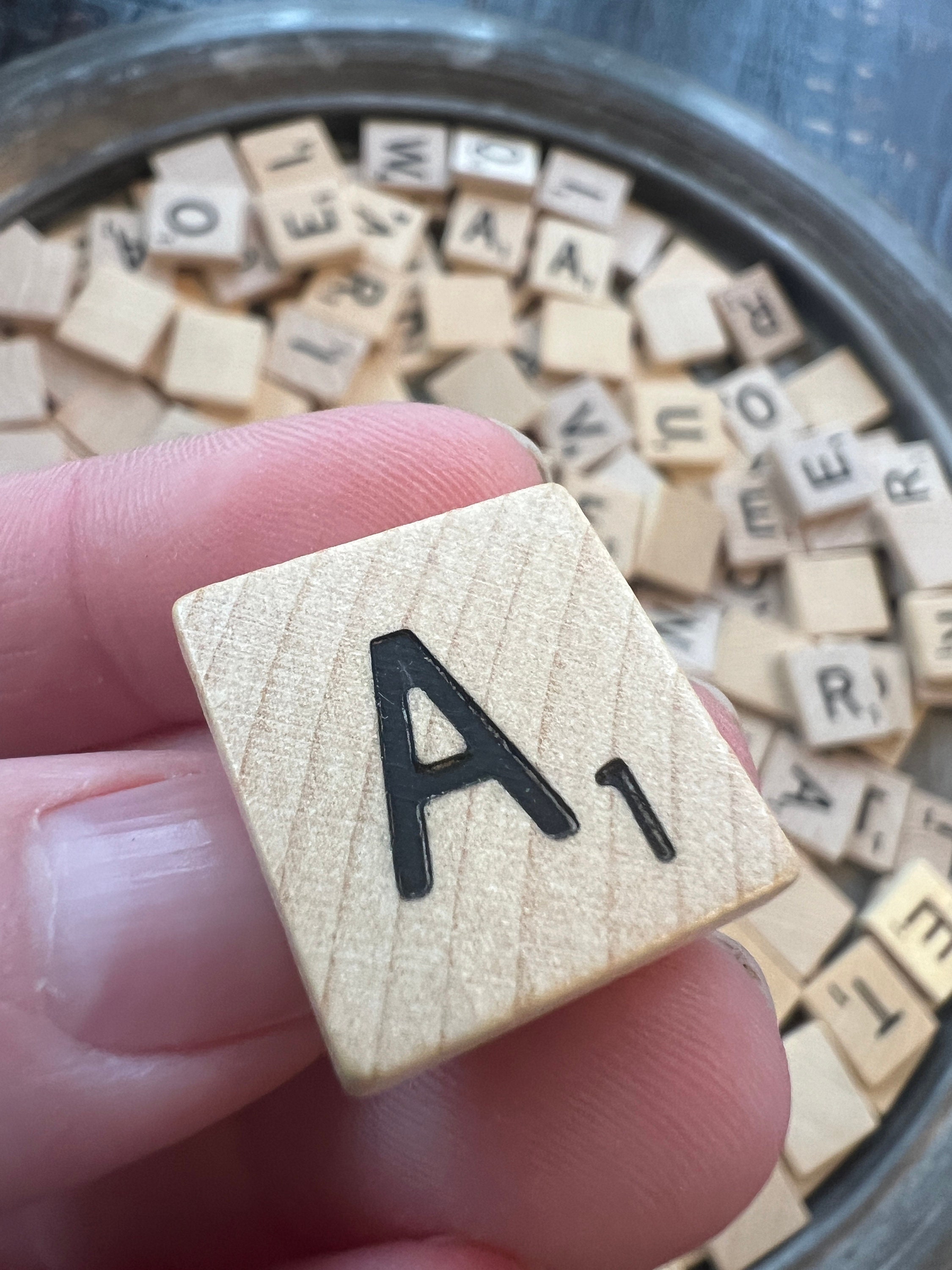 Vintage Scrabble Letter Tiles Farmhouse Decor Lot of 200 Tiles - Etsy
