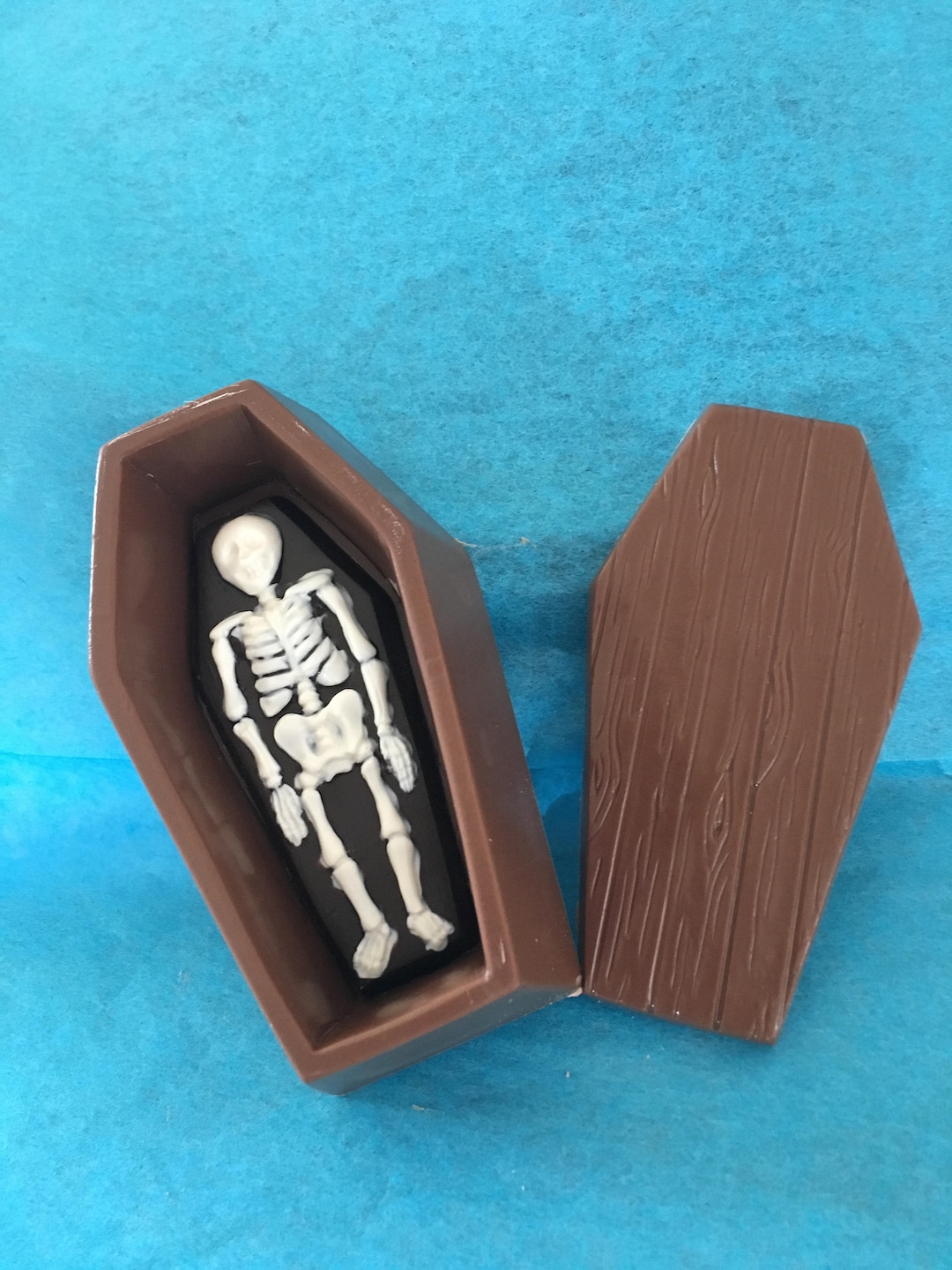 Chocolate Skeleton and Casket - Etsy