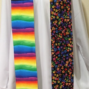 Rainbow, BLM, Reversible Clergy Stole, Matching Reversible Mask ...