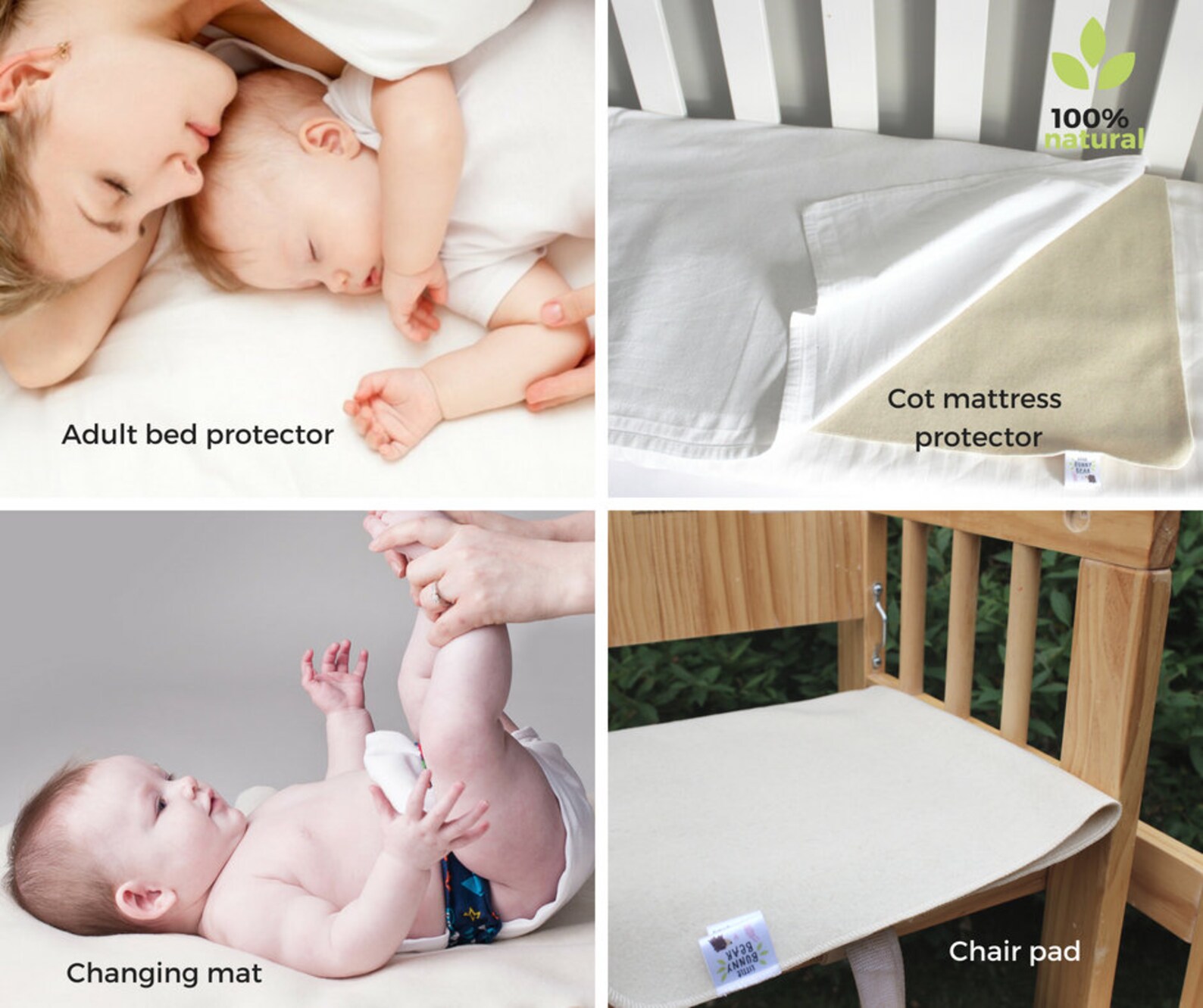 Medium Wool Puddle Pad Mattress Protector for Bed Floor for | Etsy UK