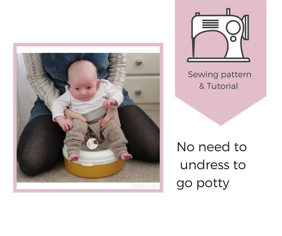 Instant Download PDF Sewing Pattern DIY Baby Split Pants - Etsy
