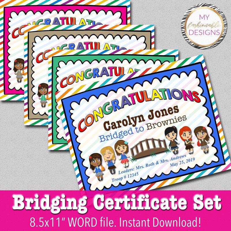 Junior Bridging Certificate - Etsy