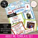 Student or Teacher About Me Template - 8.5x11" - Save as JPG or PDF ...