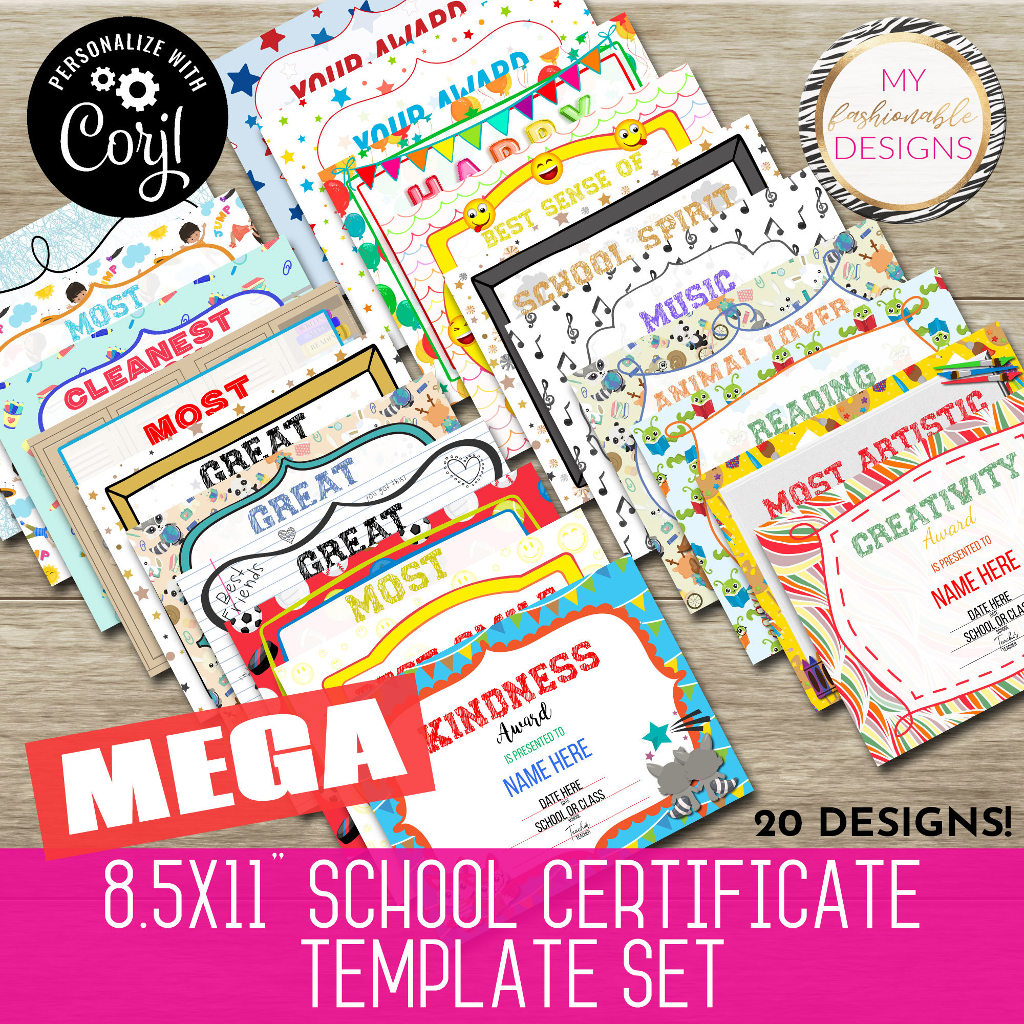Free School Certificate Templates