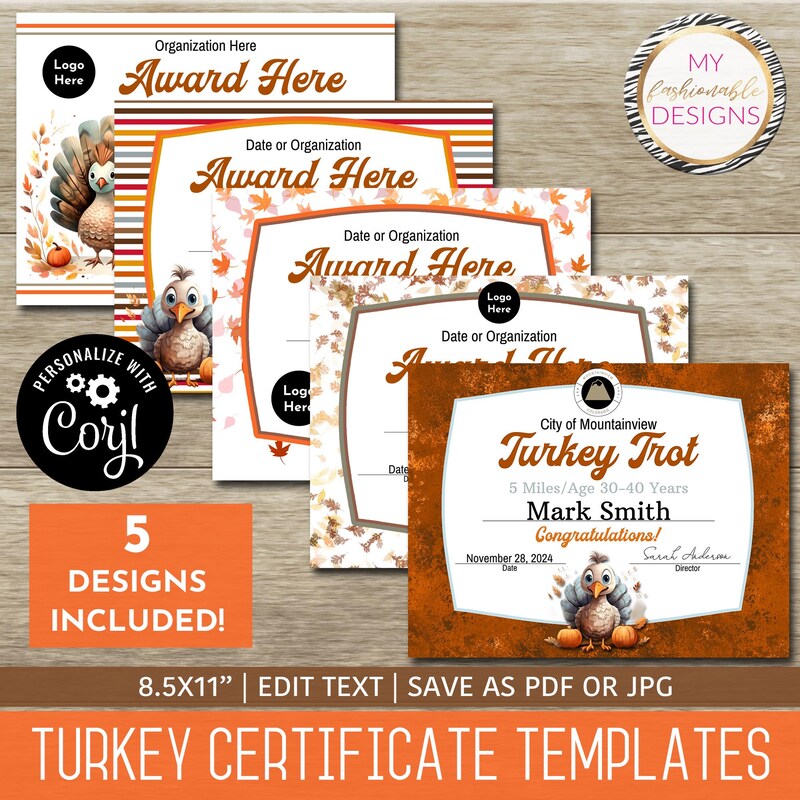 Turkey Trot - Etsy