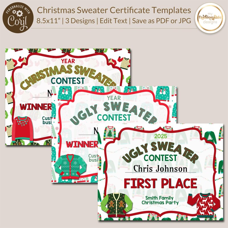 Christmas Sweaters - Etsy