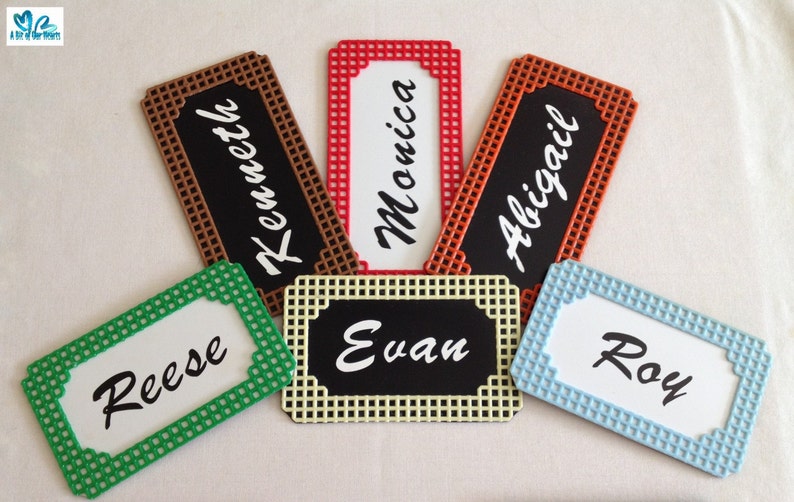 Personalized Name Magnets - Etsy