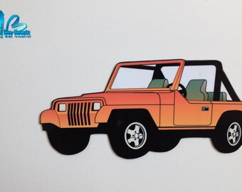 Jeep Wrangler Magnet - Etsy