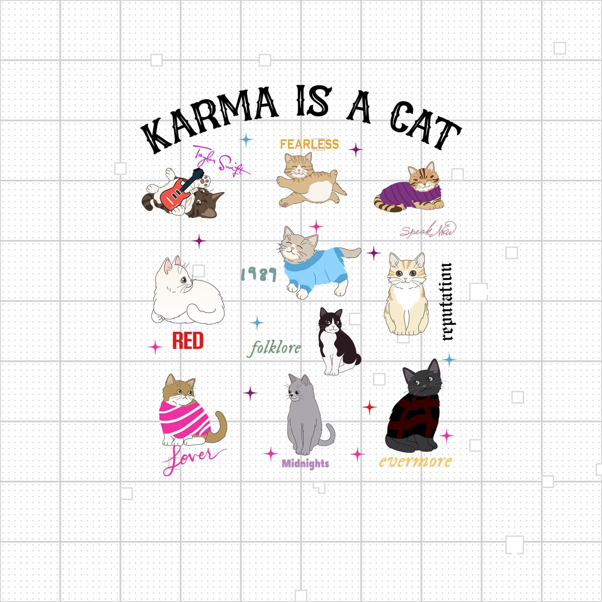 Kama is a Cat Png, Taylor Kama Digital, Album Midnight Png, the Eras ...