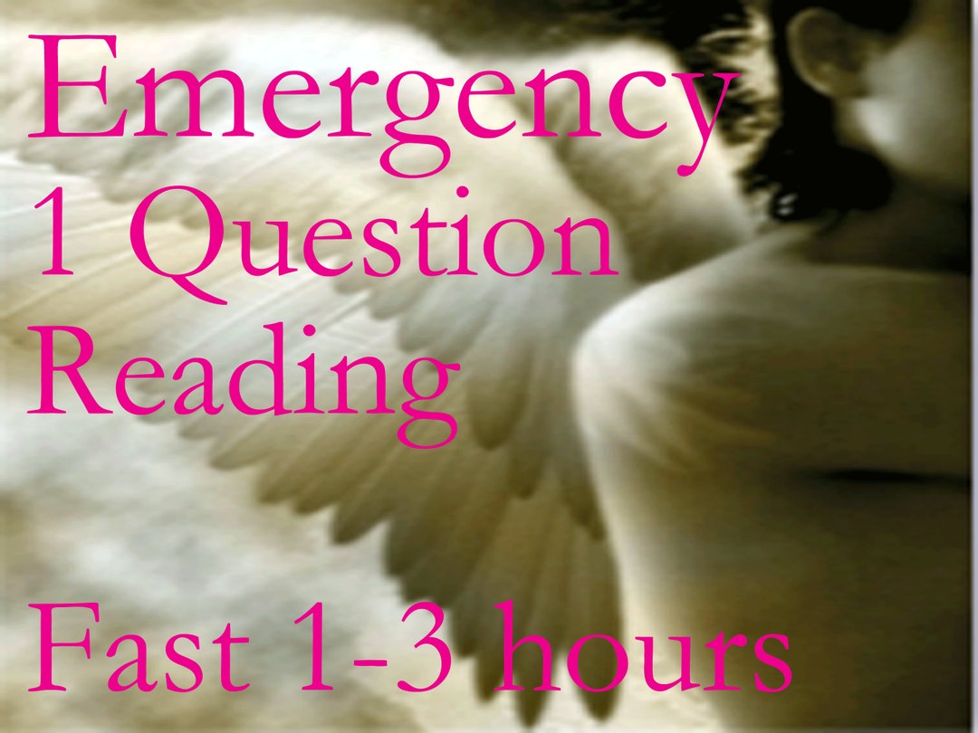 Emergency Psychic Reading: One Question, Fast Response (audio Recording ...