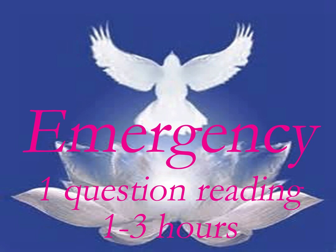 Emergency Psychic Reading: One Question, Fast Response (audio Recording ...