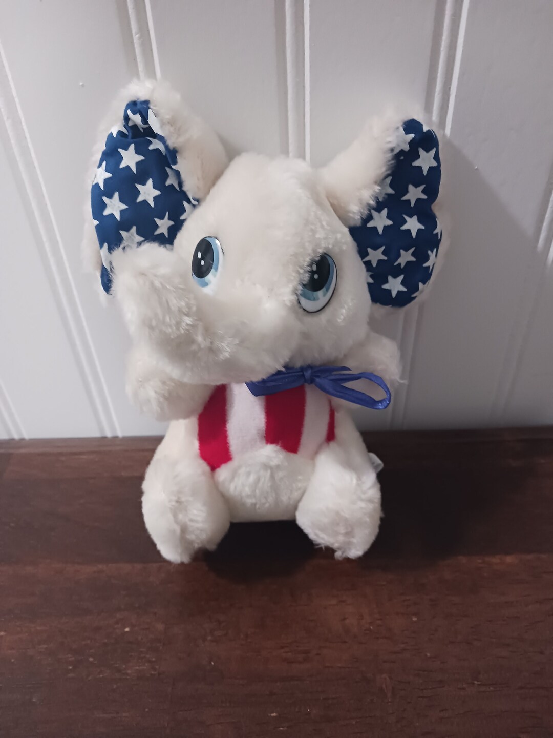 Vintage Republican Small Elephant Plush Red White Blue 6 Inches - Etsy