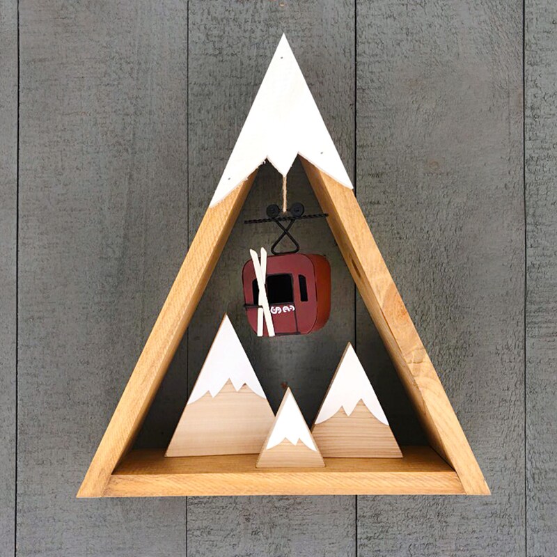 Mountain Wall Shelf - Etsy